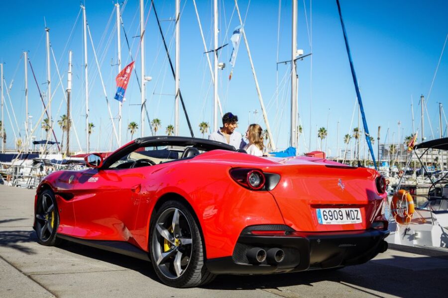 Barcelona: Ferrari Car Driving & Sailing Experience | Travel Buddies