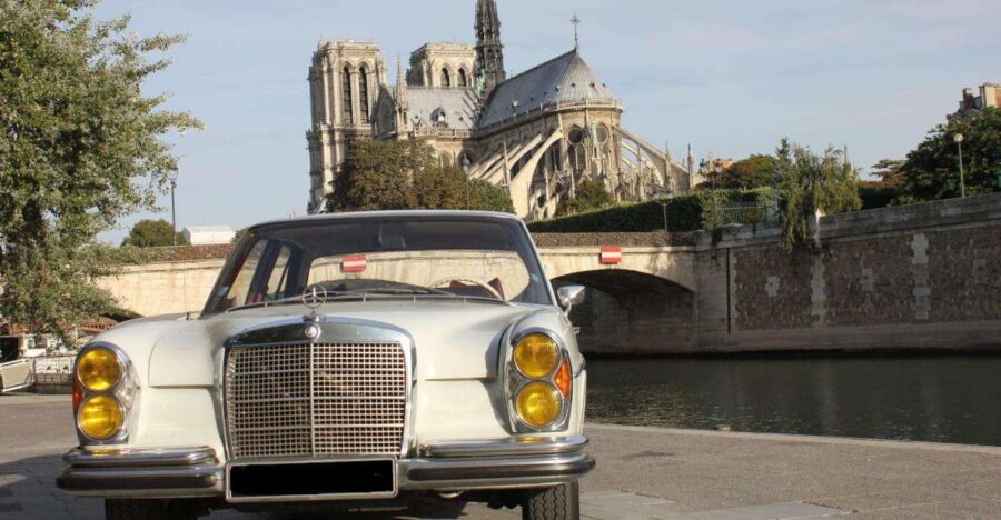 Paris: 2.5-Hour Guided Vintage Car Tour and Wine Tasting | Travel Buddies
