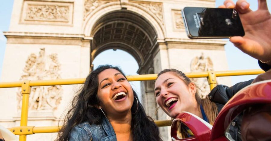 Paris: Big Bus Hop-On Hop-Off Tour and Arc De Triomphe | Travel Buddies
