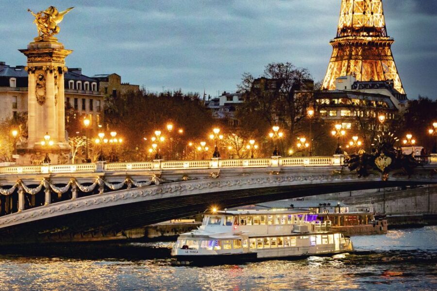 Paris: Seine River Dinner Cruise From Eiffel Tower | Travel Buddies