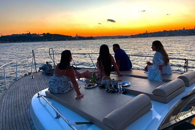 Istanbul Bosphorus Sunset Yacht Cruise With Live Guide And Snacks | Travel Buddies