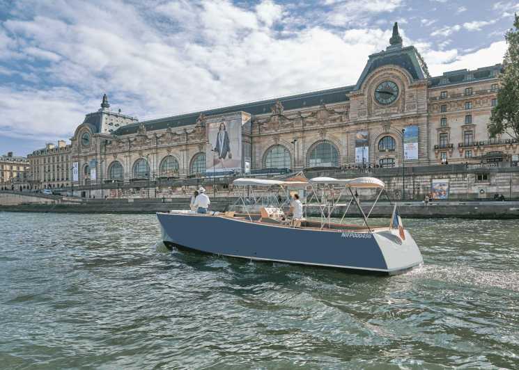 Paris: Exceptional Private Cruise Aboard Electric Boats | Travel Buddies