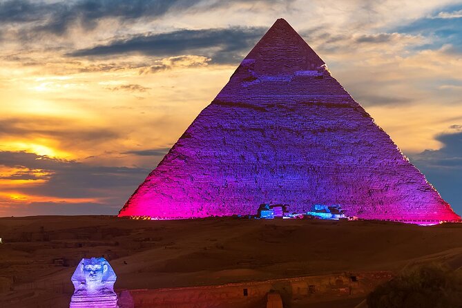 The World Famous Pyramids Sound and Light Show in Giza | Travel Buddies