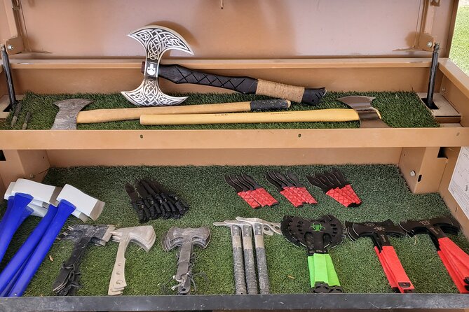 Axes, Arrows, & Bullets Combo Package in Las Vegas | Travel Buddies