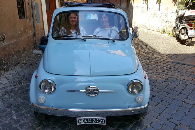 Classic Fiat 500 Rental in Rome | Travel Buddies