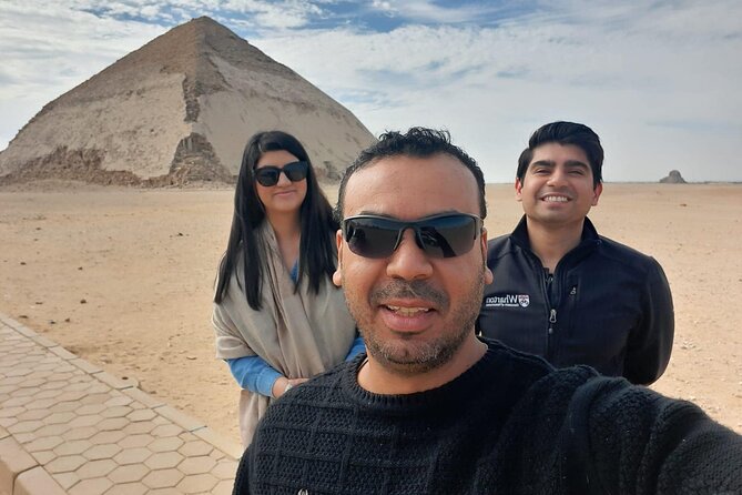 Dahshur 2 Pyramids ,Sakkara Step Pyramids Memphis Old City Day Tour ...