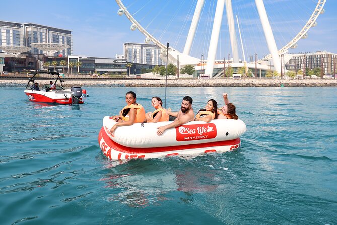 Donut or Sofa Boat Ride Watersport Tour Package in Dubai | Travel Buddies