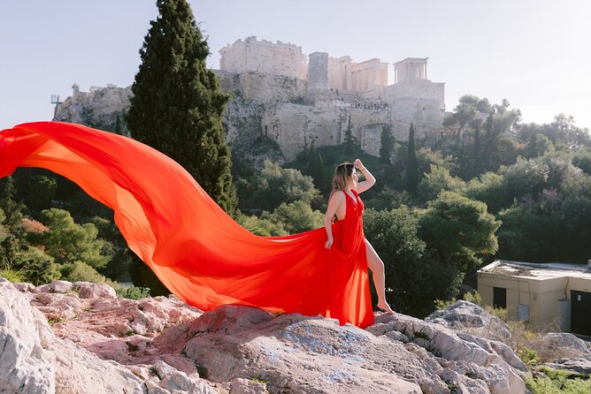 Athens Flying Dress Photo Shoot With a Professional Photographer ...