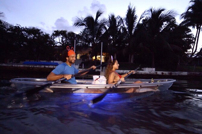 Miami Beach: Neon Nights CLEAR Kayak Tour With Champagne Toast | Travel ...