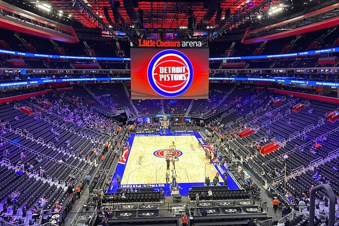 Detroit Pistons Basketball Game Ticket at Little Caesars Arena Travel Buddies