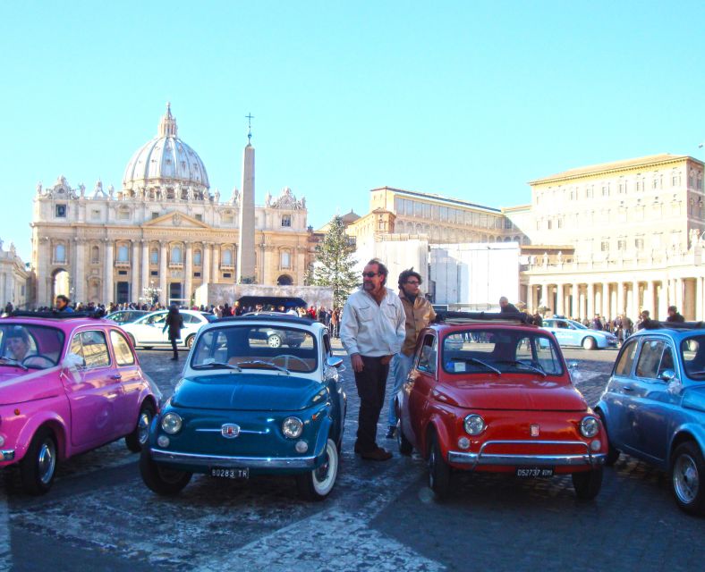 Rome: Aventine Hill Tour in Vintage Fiat 500 Convoy | Travel Buddies
