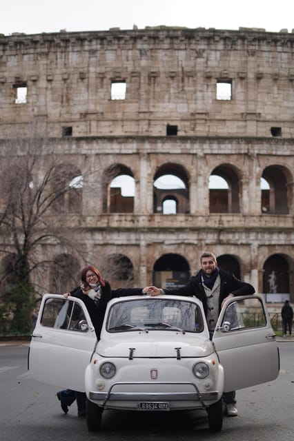 Rome: City Tour in a Retro Fiat 500 With Photo Stops | Travel Buddies